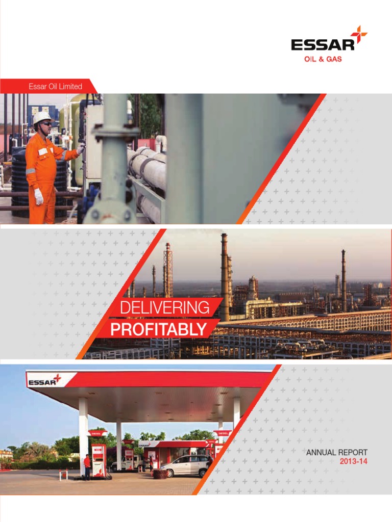 Essar Oil AR 14 Final | PDF | Fuel Oil | Oil Refinery