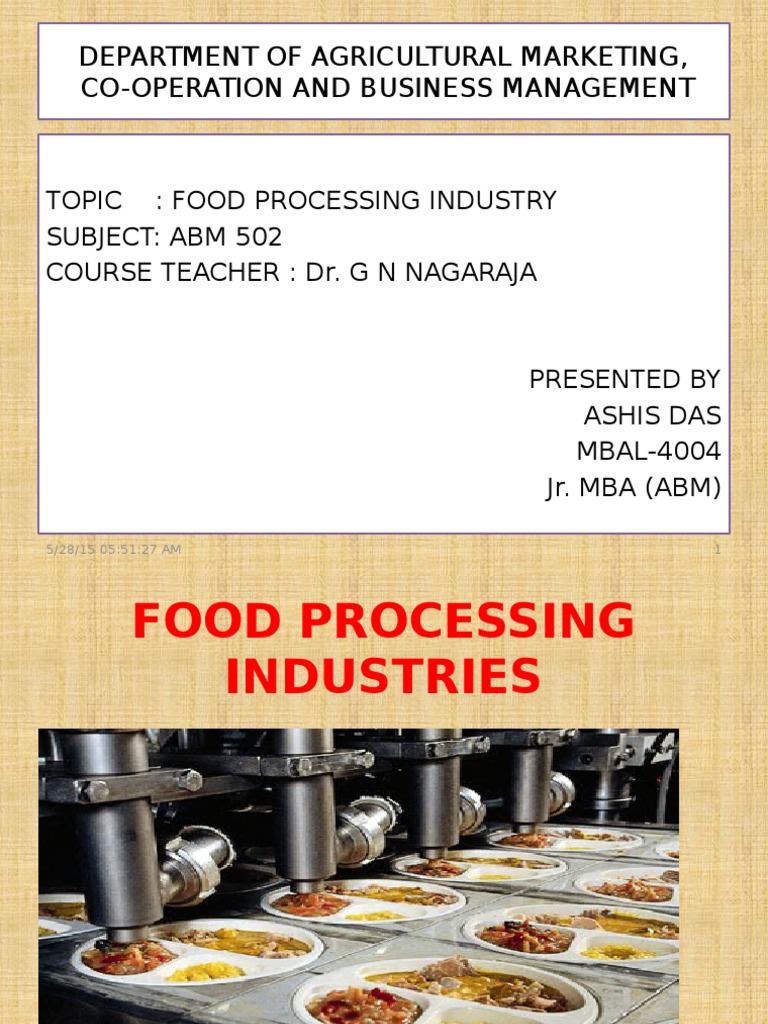 Food Processing Industry Insights | PDF | Nestlé | Foods