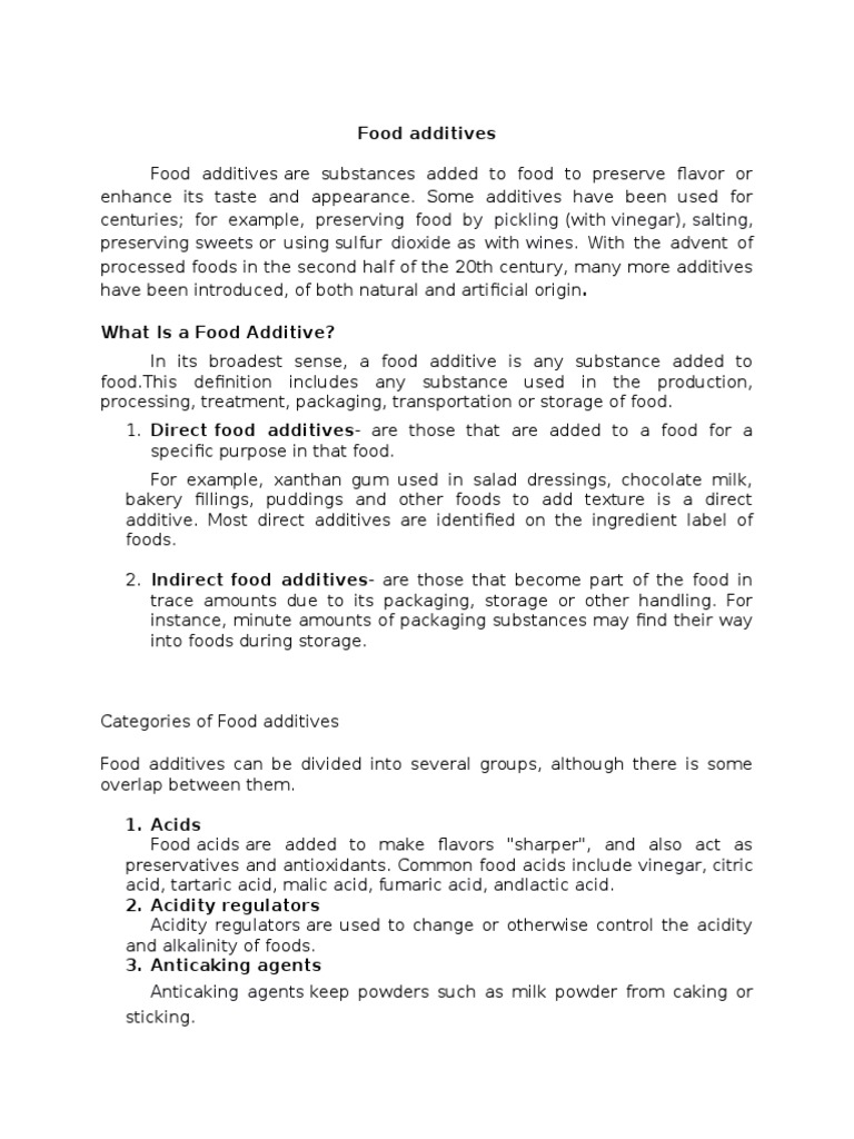 Pickling Vinegar Salting Sweets Sulfur Dioxide Wines: Food Additives ...