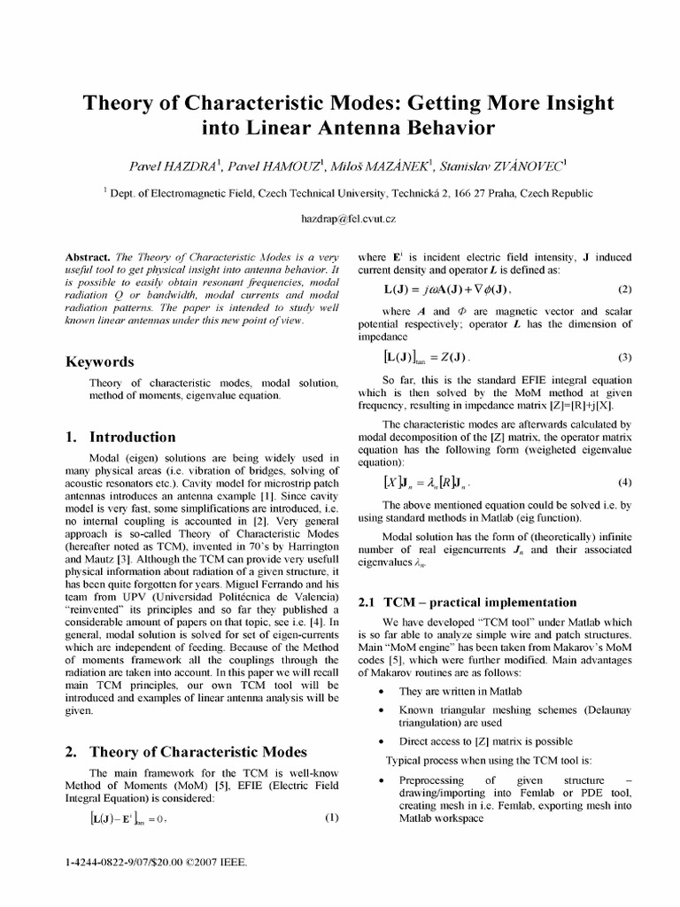 TCM Tool Matlab | PDF | Antenna (Radio) | Eigenvalues And Eigenvectors