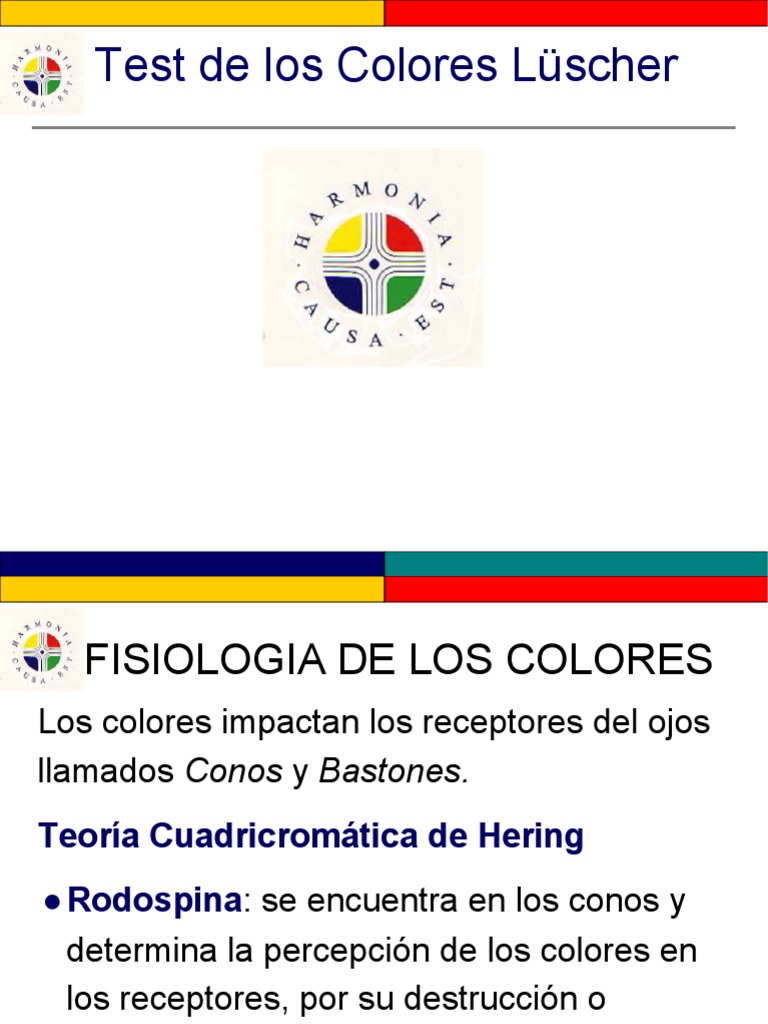 Luscher Aplicacion e Interpretacion | PDF | Psique (psicología) | Color