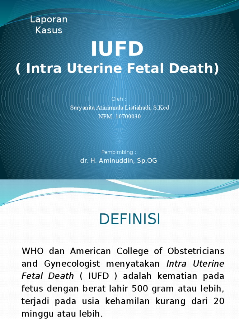 IUFD | PDF
