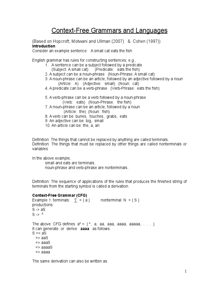 context-free-grammar-pdf-languages-language-arts-discipline