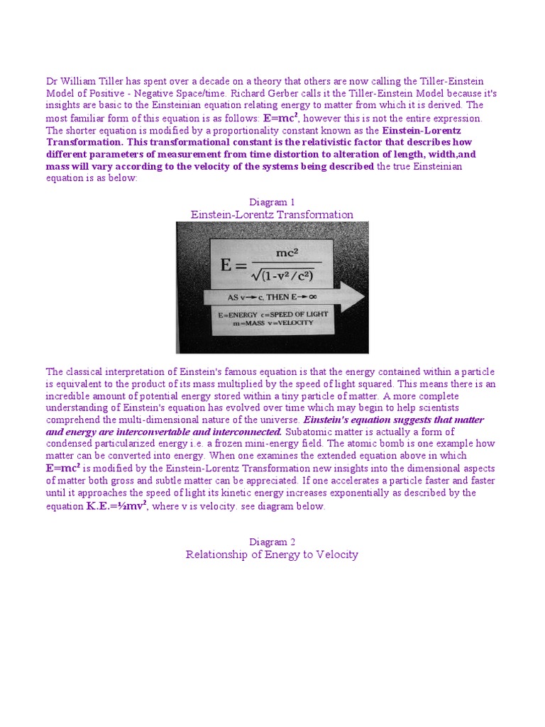 DR William Tiller Has Spent Over A Decade On A Theory That Others Are ...