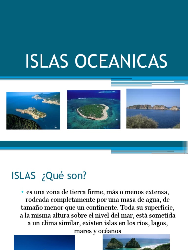 Islas Oceanicas | PDF