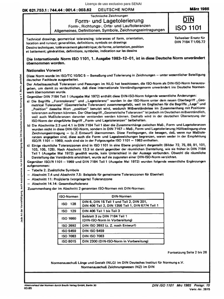 Din Iso 1101 | PDF