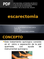 Escarotomía y Escarectomía en Quemaduras | PDF | Quemar | Herida