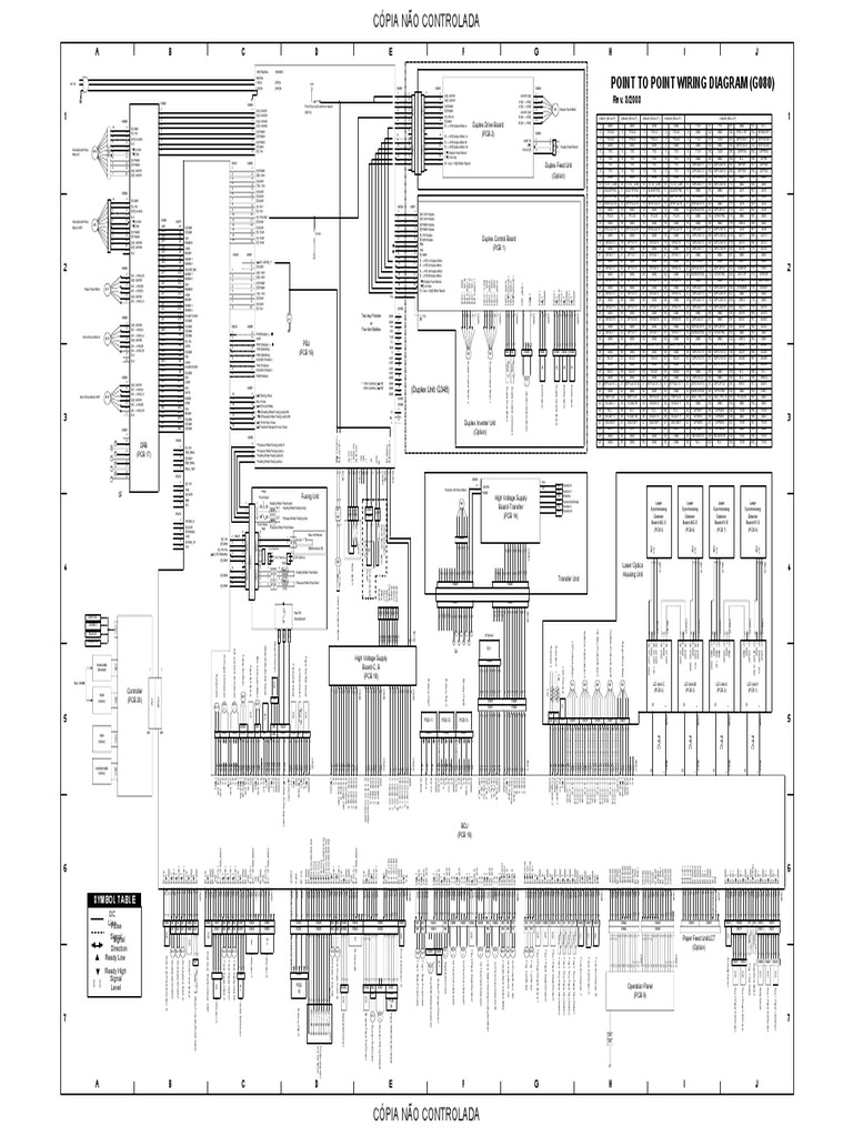 Point To Point Wiring Diagram (G080) : A B C D E F G H I J | PDF ...