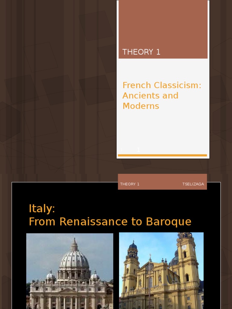 Theory 1 - 08 French Classicism | PDF | Louvre | René Descartes