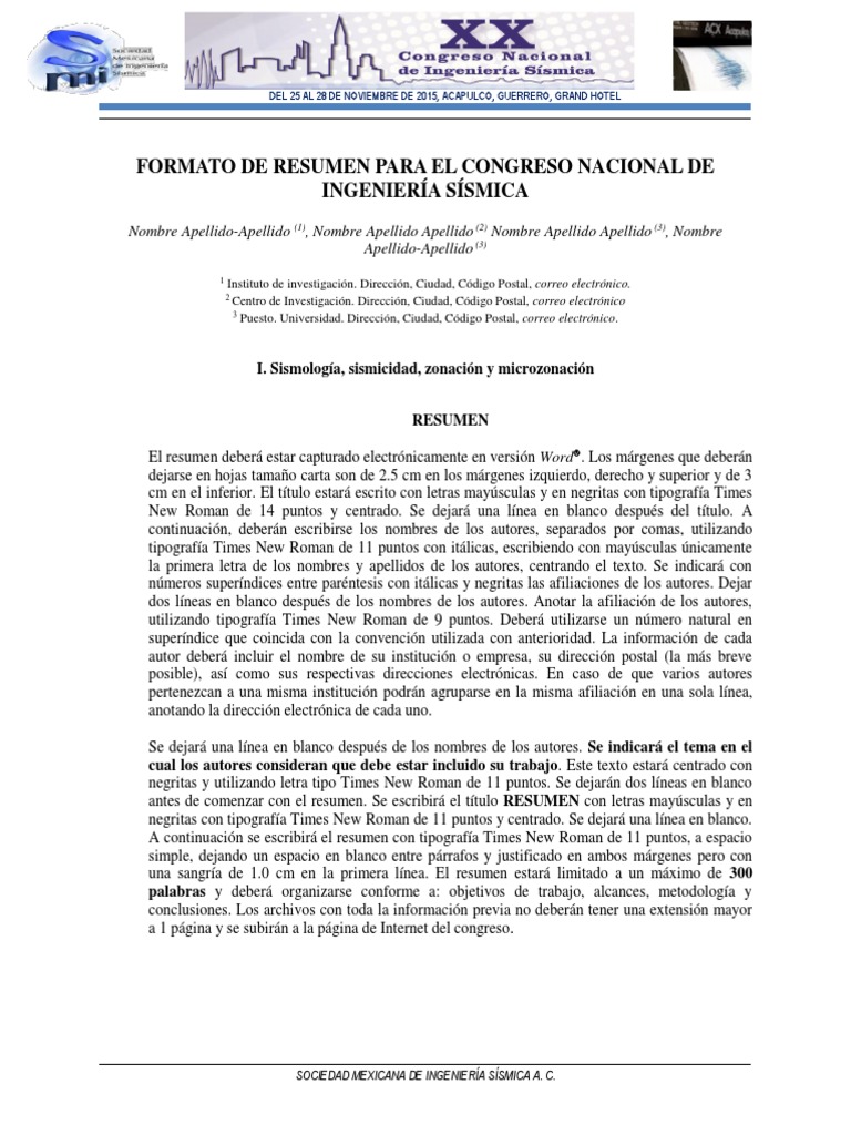 Formato Resumen | PDF | Tipografía | Texto