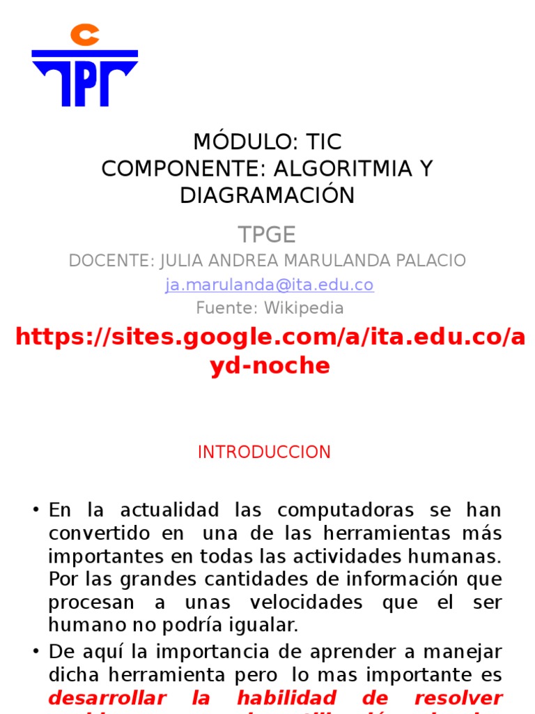 Introducción A La Algoritmia | PDF | Algoritmos | Áreas de informática