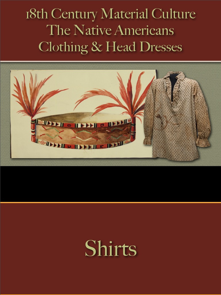 Native Americans - Clothing & Head Dresses | PDF | Clothing | Library ...