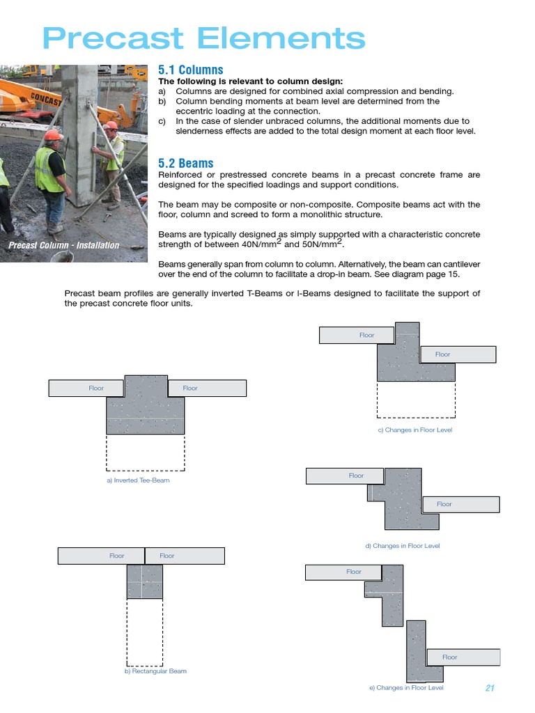 Precast Elements | Precast Concrete | Beam (Structure)
