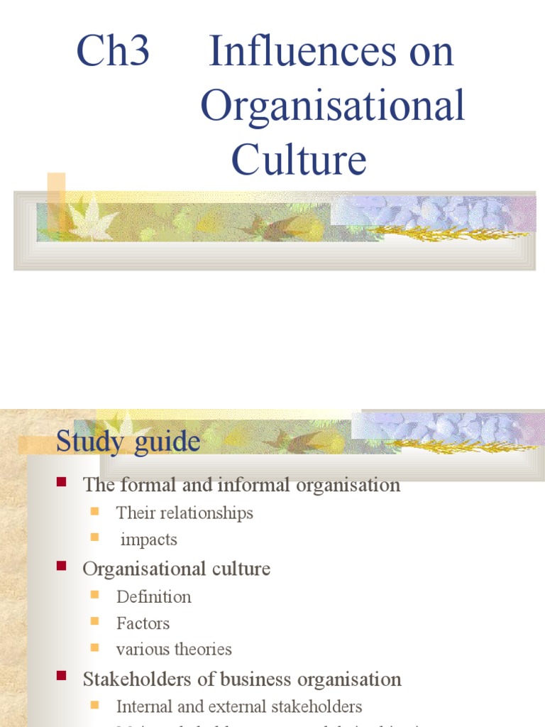 Ch3 ACCA BPP F1 Slide | Download Free PDF | Stakeholder (Corporate ...