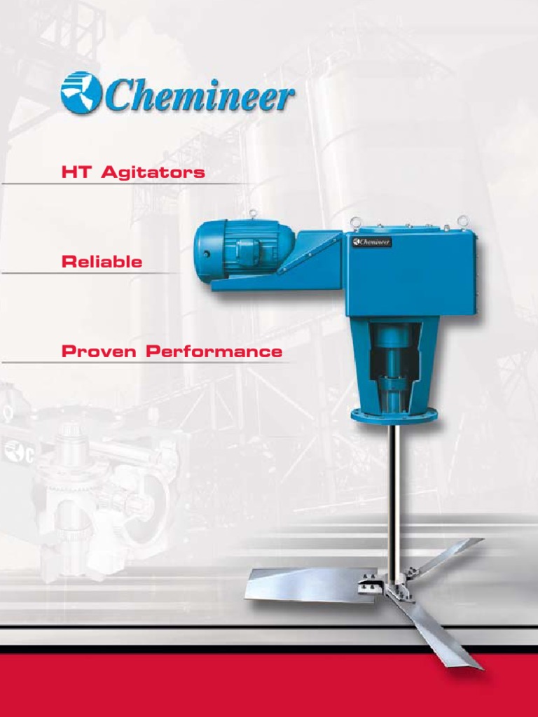 HT Agitators | PDF | Transmission (Mechanics) | Gear
