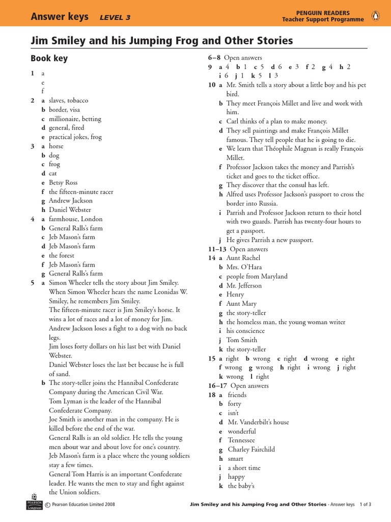 Jim Smiley's Frog and Betting Tales | PDF
