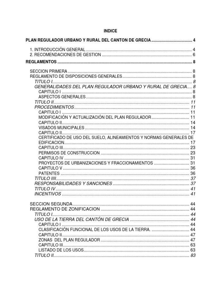 Planificación urbana y rural de Grecia: Reglamentos y zonificación | PDF | Planificación urbana ...