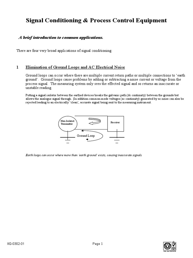 Signal Conditioning & Process Control Equipment: A Brief Introduction ...
