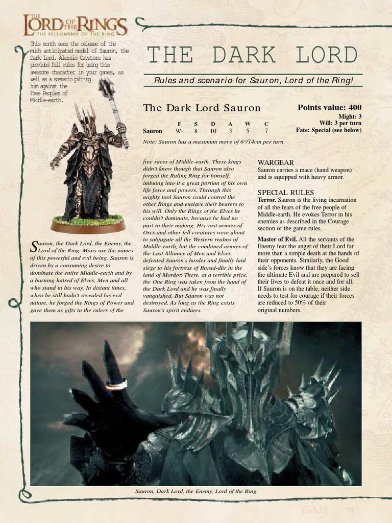 Sauron | Middle Earth | J. R. R. Tolkien