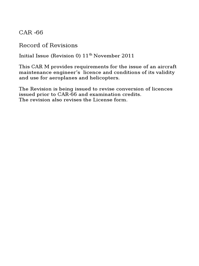 Records of Revision | PDF
