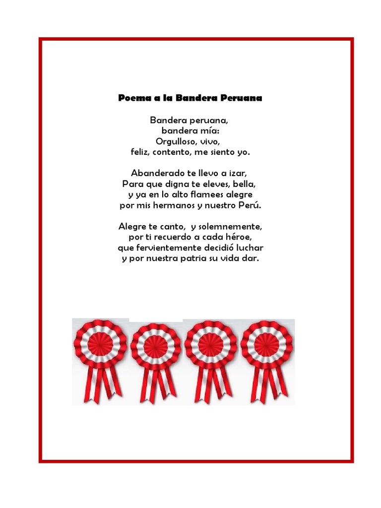 Poema A La Patria | PDF