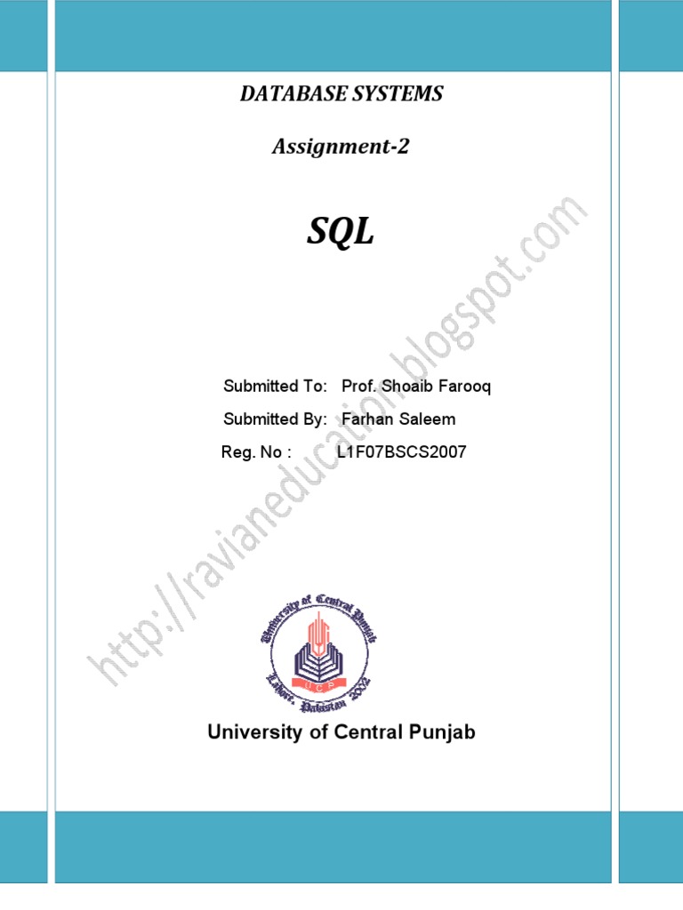 Assignment 2 Sql Pdf Salary Data Management Software