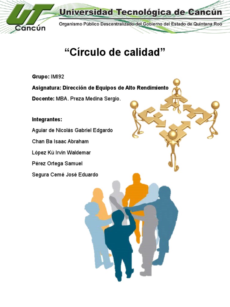 Circulo de Calidad. Ejemplo. | PDF
