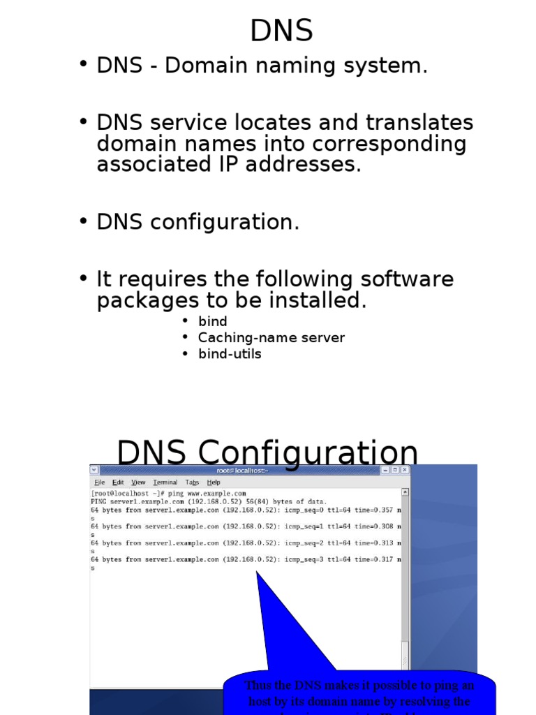 DNS Configuration Guide and Setup | PDF | Domain Name | Directories