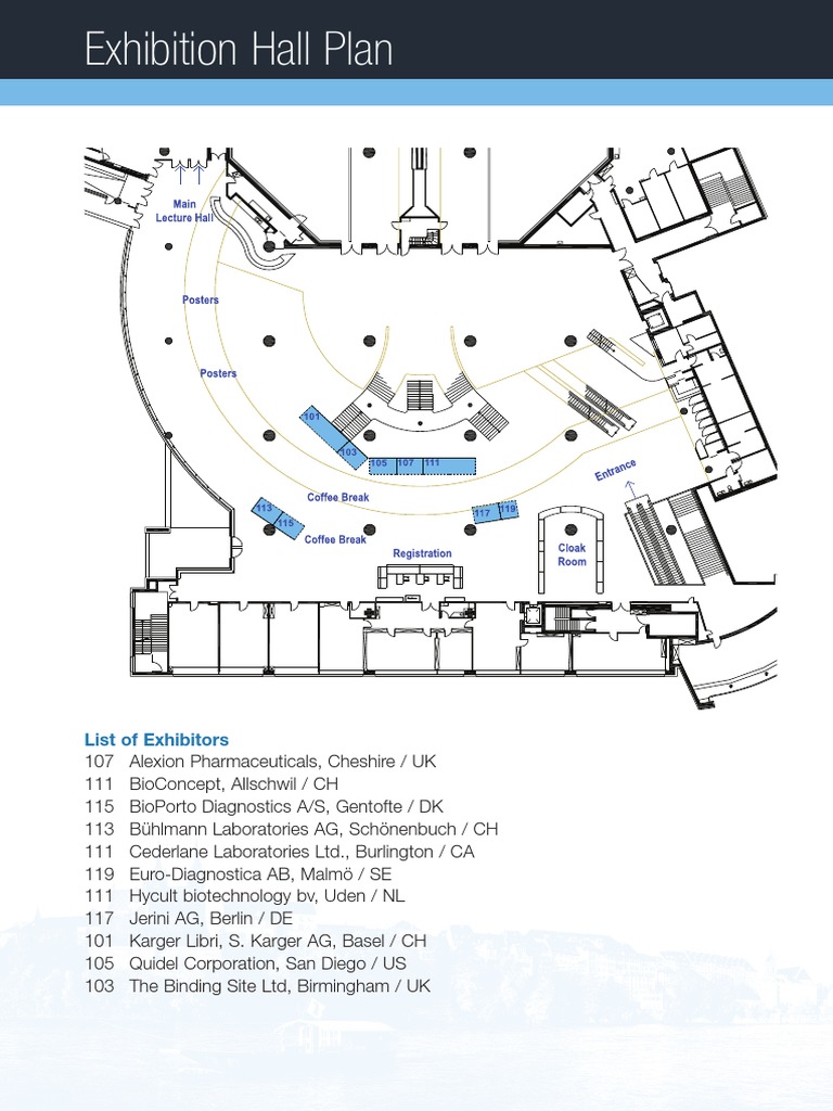 Exhibition Hall Plan | PDF