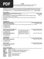 Goldman Sachs Resume Example | PDF | Mergers And Acquisitions | United ...