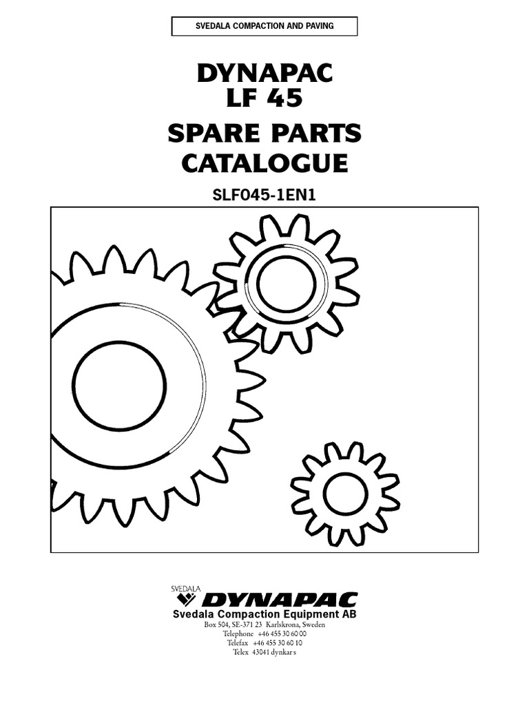 Catalogo Dynapac | PDF | Belt (Mechanical) | Mechanical Engineering