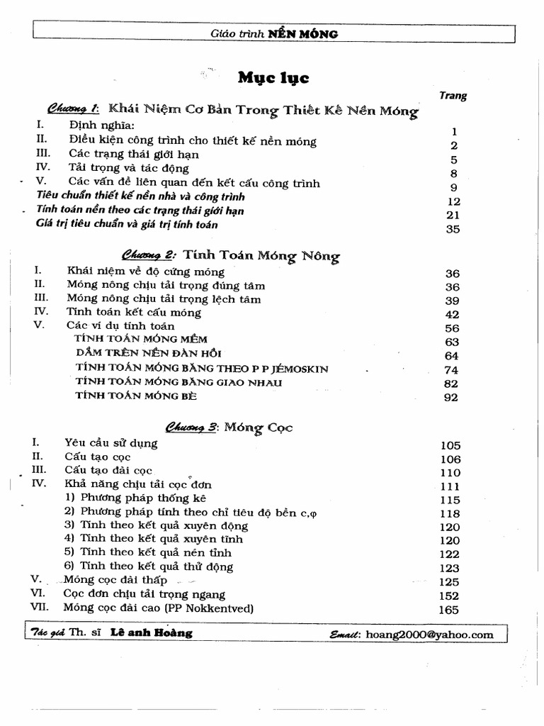 Tai Lieu Tinh Toan Nen Mong PDF | PDF