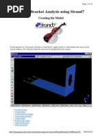 Quick Guide To Beam Analysis Using Strand7 | PDF | Bending | Beam ...