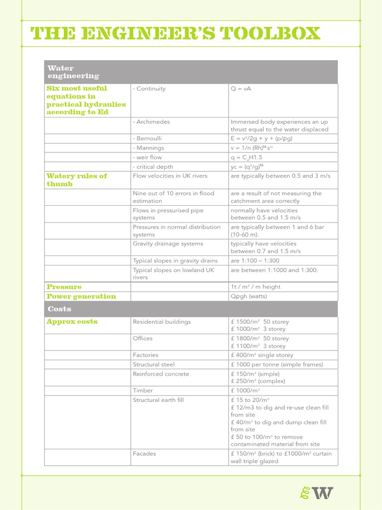 The Engineers Toolbox 5 | PDF