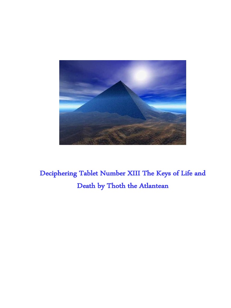 Deciphering The Tablets | PDF | Cosmic Ray | Sun