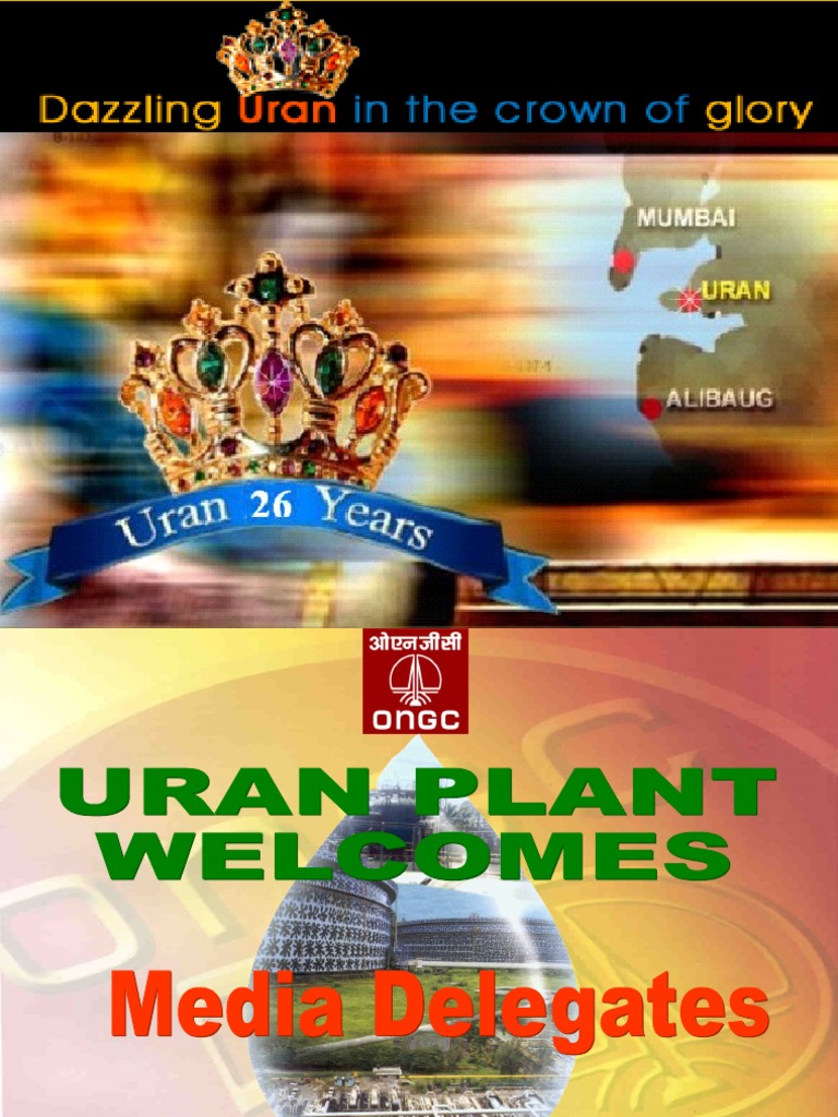 Overview of Operations and Performance of ONGC's Uran Plant | PDF ...