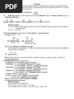 Verbe Predicative, Copulative, Auxiliare | PDF