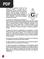 Historia y características de la logia yorkina | PDF | Masonería | México