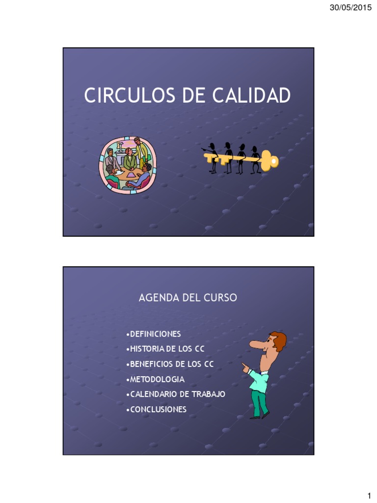 Presentación Circulos de Calidad | PDF | Calidad (comercial) | Business