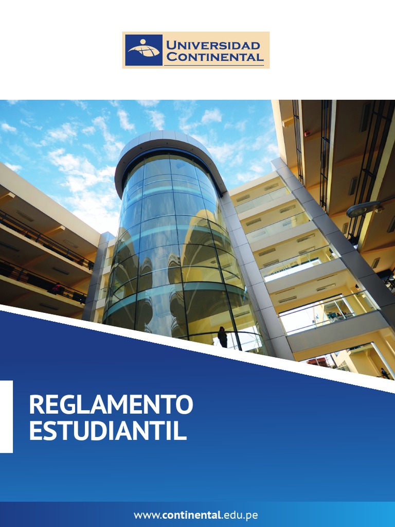 Reglamento Académico Continental | PDF | Prueba (evaluación) | Comisión ...