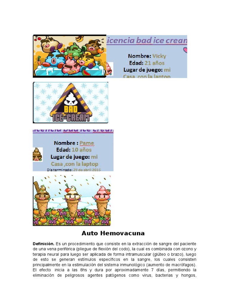 Licencia y Autohemovacuna | PDF | Sistema inmune | Enfermedad autoinmune