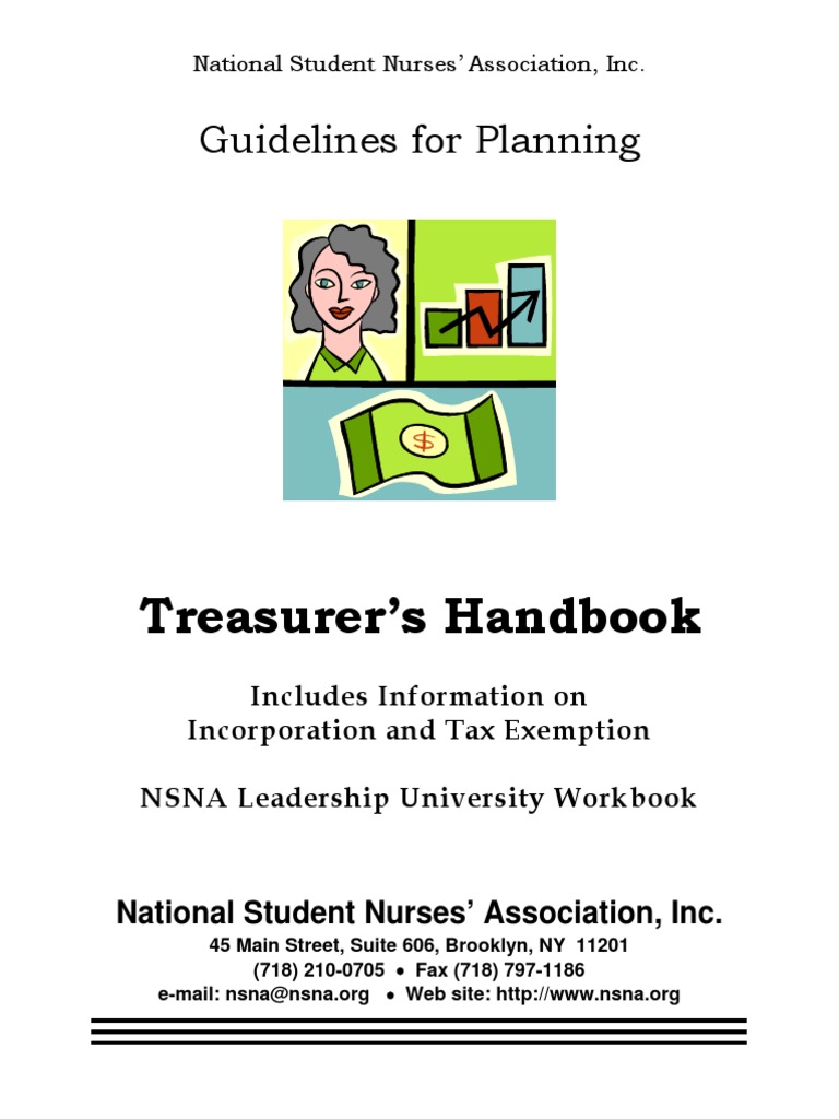Treasurer Guidelines | 501(C) Organization | Nonprofit Organization