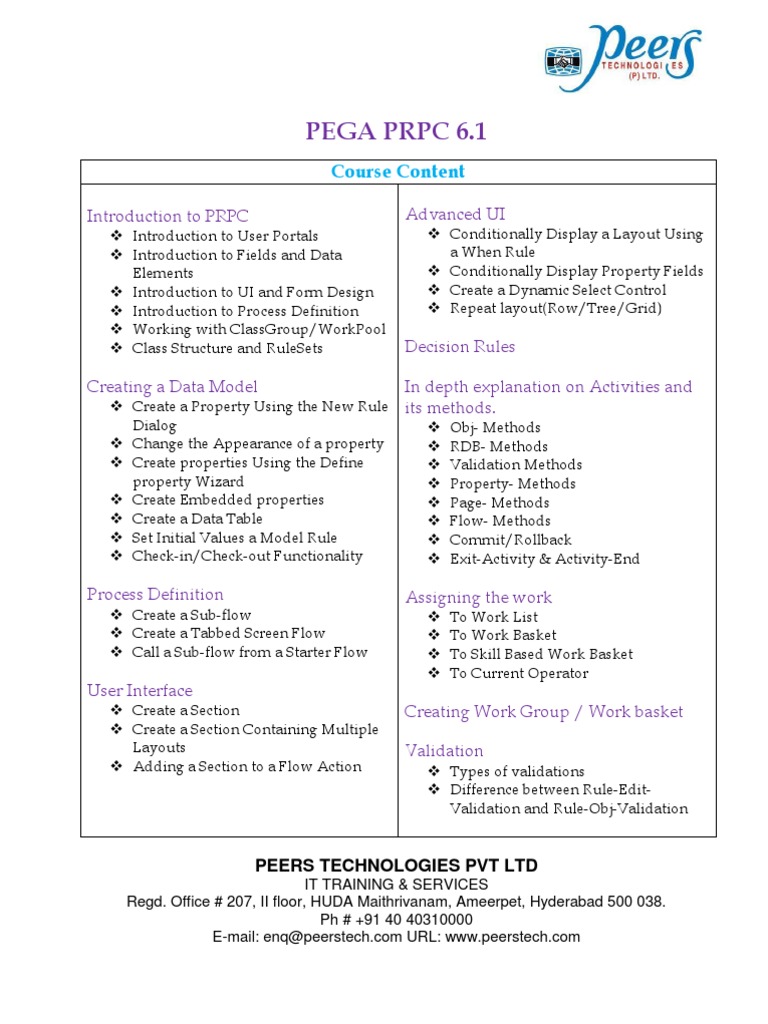 PEGA Content | PDF | Page Layout | Data Management
