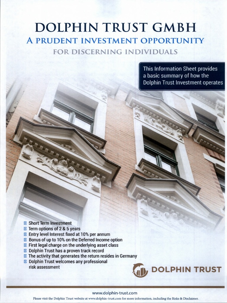 Dolphin Trust Brochure - Jan 2015 | PDF | Investing | Loans
