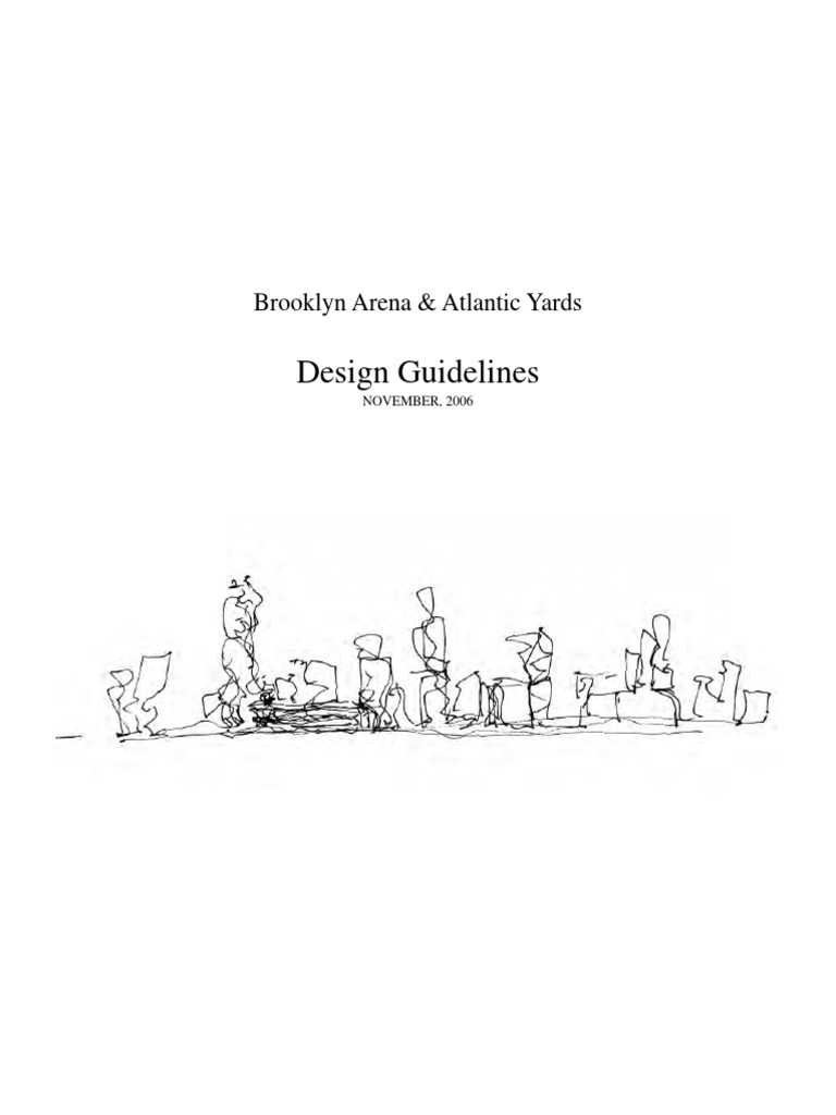 Atlantic Yards Design Guidelines Overview | PDF | Land Lot | Street