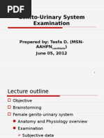 Bimanual Vaginal Examination PV OSCE Guide | PDF | Vagina | Uterus
