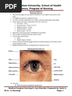 Eye Examination: OSCE Checklist | PDF | Clinical Medicine | Eye