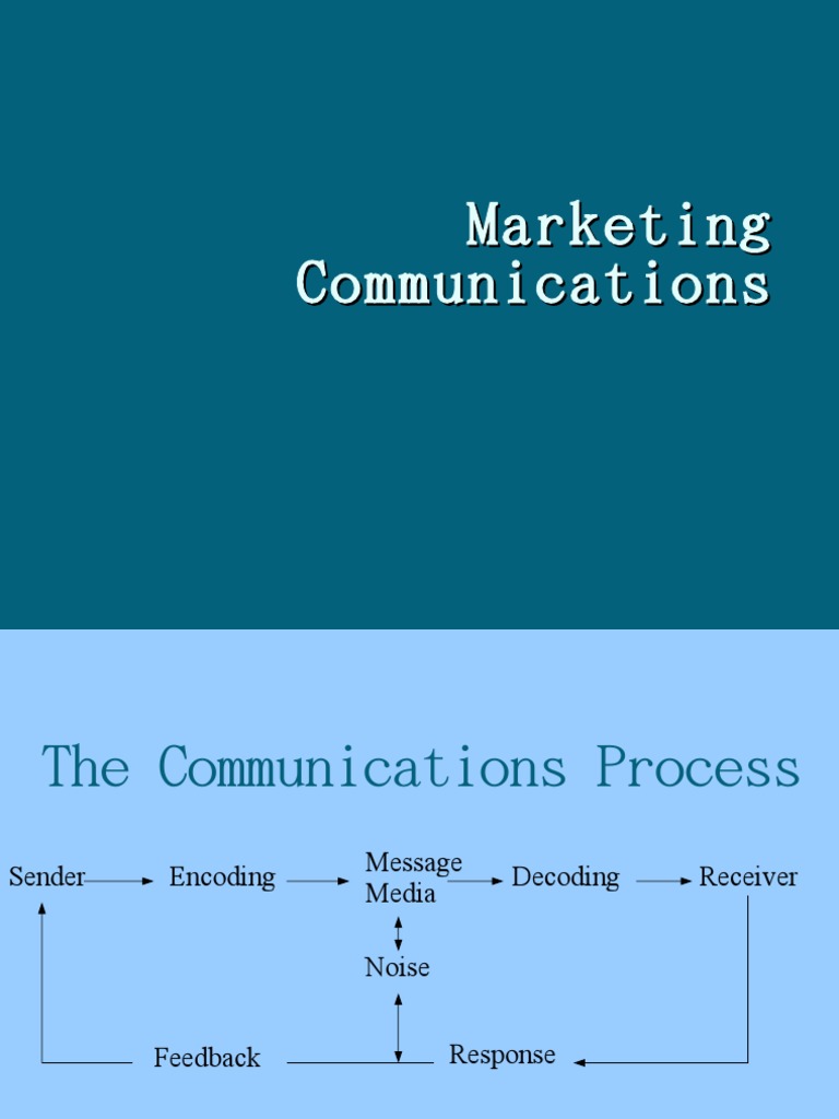 Marketing Communications | PDF | Marketing Communications | Promotion ...