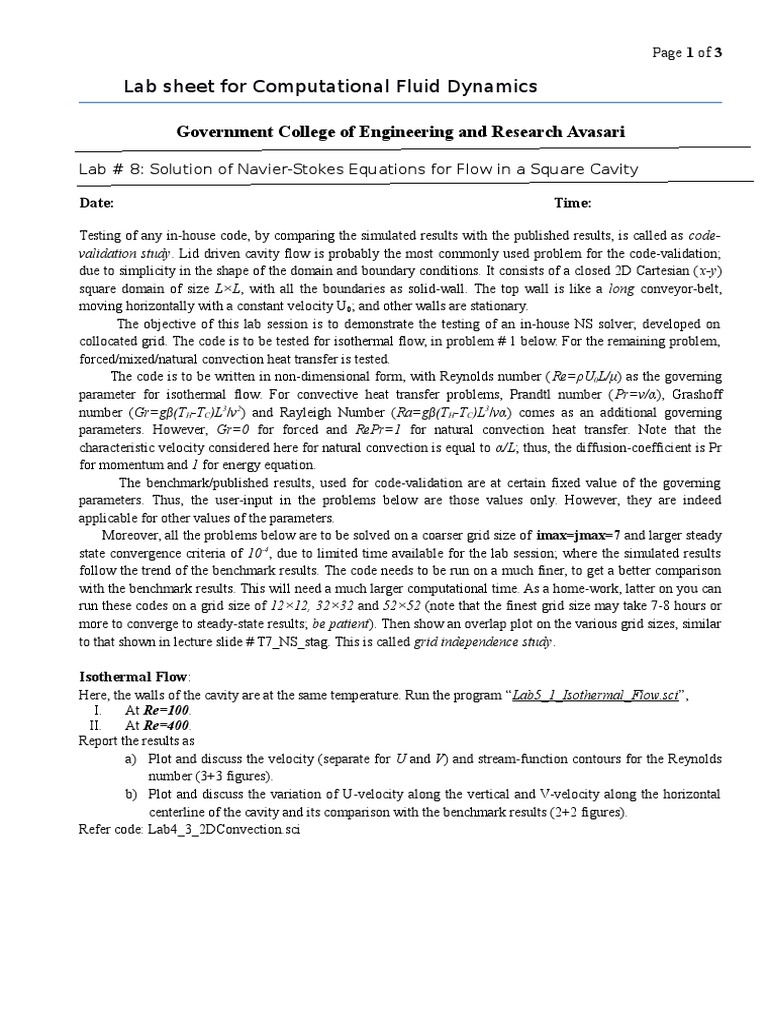Government College of Engineering and Research Avasari: Lab Sheet For ...
