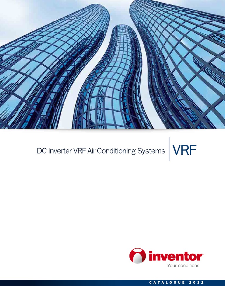 2012 Technical Catalogue VRF | PDF | Hvac | Air Conditioning